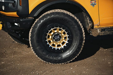 2022 Ford Bronco - Black Rhino TUSK - Gold | Wheel Pros